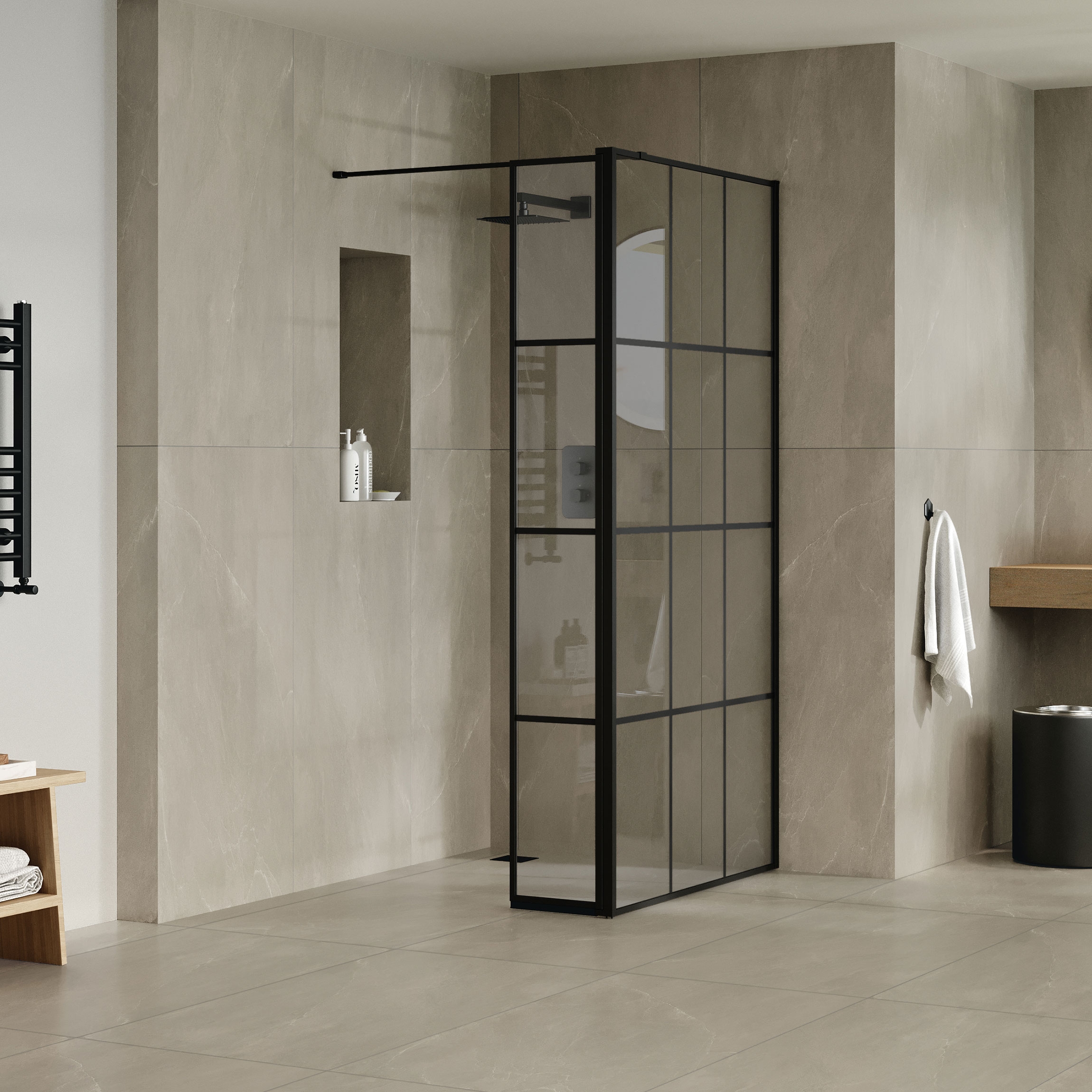 Azuma Rock Grey Stone Effect Matt Porcelain Tile 120x60cm